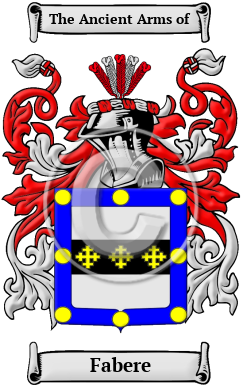Fabere Name Meaning, Family History, Family Crest & Coats of Arms
