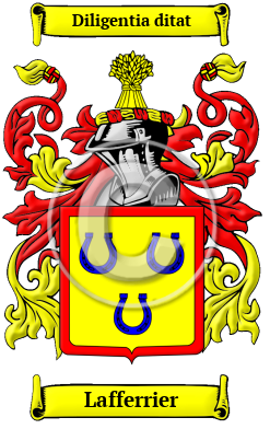 Lafferrier Name Meaning, Family History, Family Crest & Coats of Arms