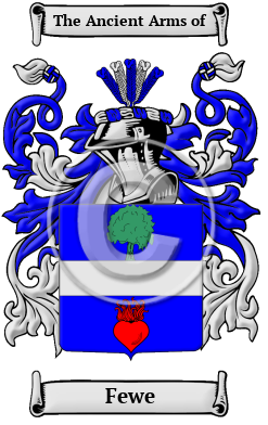 Fewe Name Meaning, Family History, Family Crest & Coats of Arms