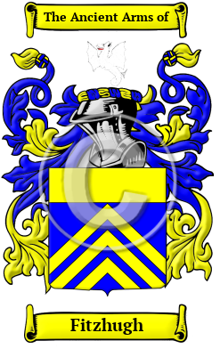 Fitzhugh Name Meaning, Family History, Family Crest & Coats of Arms