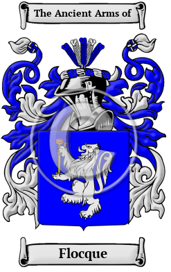 Flocque Name Meaning, Family History, Family Crest & Coats of Arms