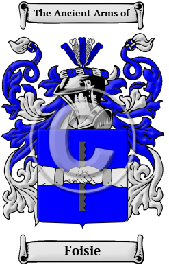 Foisie Name Meaning, Family History, Family Crest & Coats of Arms