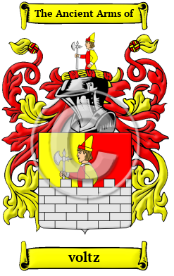Voltz Name Meaning, Family History, Family Crest & Coats of Arms