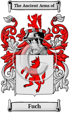 Fuch Name Meaning, Family History, Family Crest & Coats of Arms