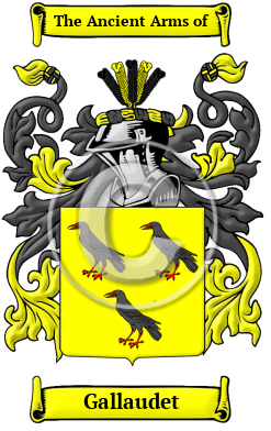 Gallaudet Name Meaning, Family History, Family Crest & Coats of Arms