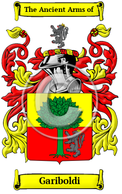 Gariboldi Name Meaning, Family History, Family Crest & Coats of Arms