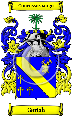 Garish Name Meaning, Family History, Family Crest & Coats of Arms
