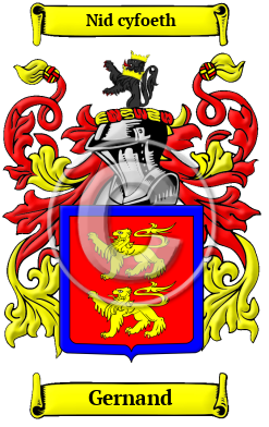 Gernand Name Meaning, Family History, Family Crest & Coats of Arms