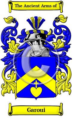 Garoui Name Meaning, Family History, Family Crest & Coats of Arms