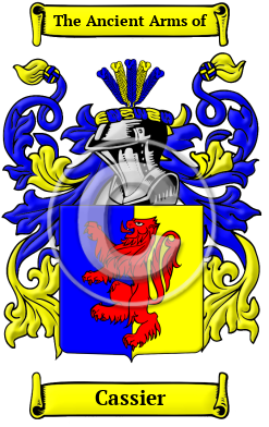 Cassier Name Meaning, Family History, Family Crest & Coats of Arms
