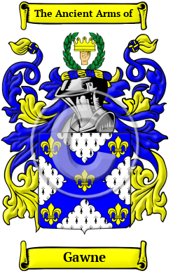 Gawne Name Meaning, Family History, Family Crest & Coats of Arms