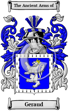 Geraud Name Meaning, Family History, Family Crest & Coats of Arms