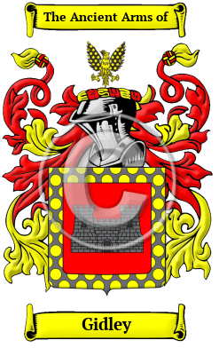 Gidley Name Meaning, Family History, Family Crest & Coats of Arms