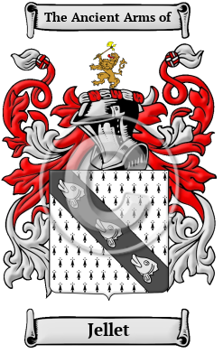 Jellet Name Meaning, Family History, Family Crest & Coats of Arms