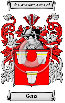 Genz Name Meaning, Family History, Family Crest & Coats of Arms