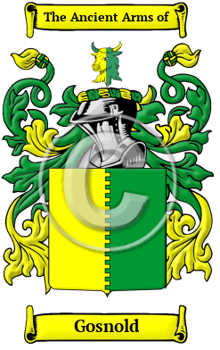 Gosnold Name Meaning, Family History, Family Crest & Coats of Arms