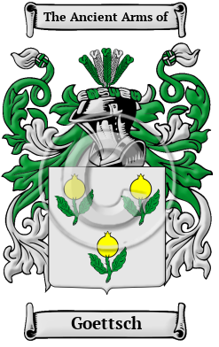 Goettsch Name Meaning, Family History, Family Crest & Coats of Arms