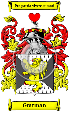 Gratman Name Meaning, Family History, Family Crest & Coats of Arms