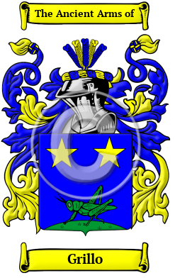 Grillo Name Meaning, Family History, Family Crest & Coats of Arms