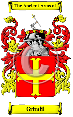 Grindil Name Meaning, Family History, Family Crest & Coats of Arms