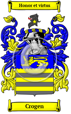 Crogen Name Meaning, Family History, Family Crest & Coats of Arms