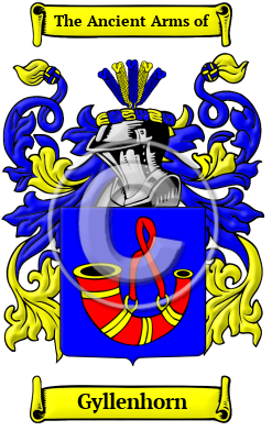 Gyllenhorn Name Meaning, Family History, Family Crest & Coats of Arms