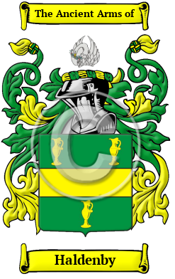 Haldenby Name Meaning, Family History, Family Crest & Coats of Arms