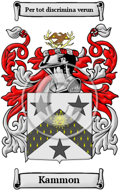 Kammon Name Meaning, Family History, Family Crest & Coats of Arms