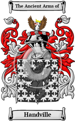 Handville Name Meaning, Family History, Family Crest & Coats of Arms