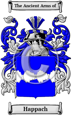 Happach Name Meaning, Family History, Family Crest & Coats of Arms