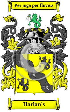 Harlan's Name Meaning, Family History, Family Crest & Coats of Arms