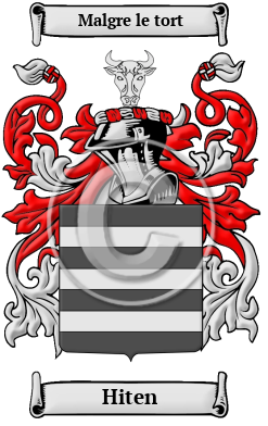 Hiten Name Meaning, Family History, Family Crest & Coats of Arms