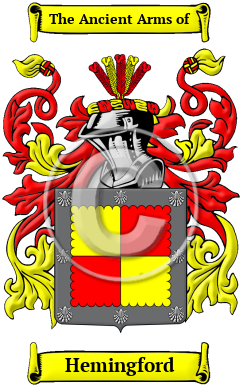 Hemingford Name Meaning, Family History, Family Crest & Coats of Arms