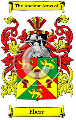 Ebere Name Meaning, Family History, Family Crest & Coats of Arms