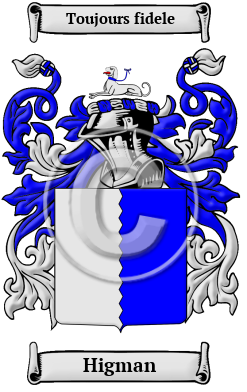 Higman Name Meaning, Family History, Family Crest & Coats of Arms