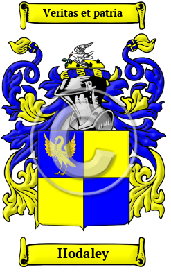 Hodaley Name Meaning, Family History, Family Crest & Coats of Arms