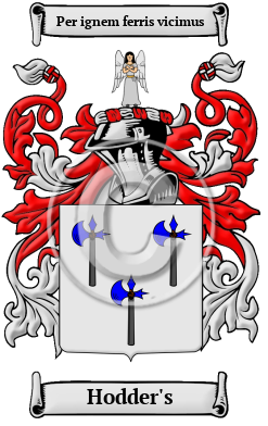 Hodder's Name Meaning, Family History, Family Crest & Coats of Arms