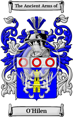 O'Hilen Name Meaning, Family History, Family Crest & Coats of Arms