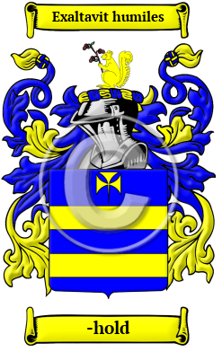 -hold Name Meaning, Family History, Family Crest & Coats of Arms