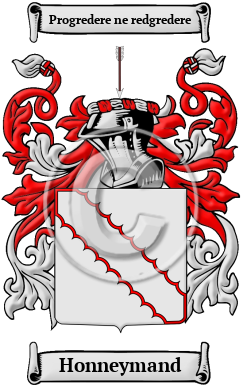 Honneymand Name Meaning, Family History, Family Crest & Coats of Arms