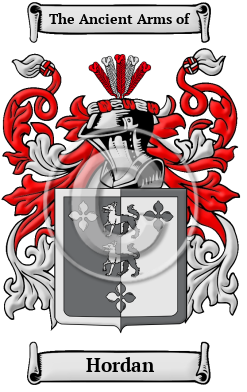 Hordan Name Meaning, Family History, Family Crest & Coats of Arms