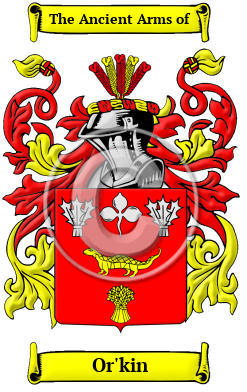 Or'kin Name Meaning, Family History, Family Crest & Coats of Arms