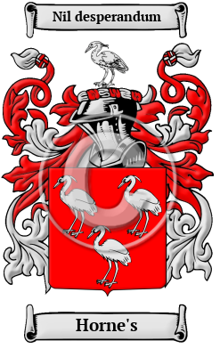 Horne's Name Meaning, Family History, Family Crest & Coats of Arms