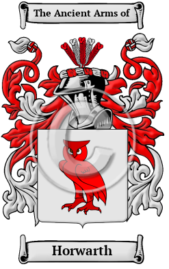 Horwarth Name Meaning, Family History, Family Crest & Coats of Arms