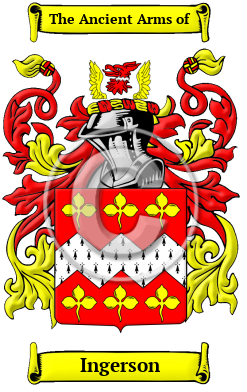 Ingerson Name Meaning, Family History, Family Crest & Coats of Arms