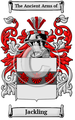 Jackling Name Meaning, Family History, Family Crest & Coats of Arms