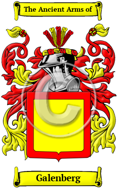 Galenberg Name Meaning, Family History, Family Crest & Coats of Arms