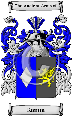 Kamm Name Meaning, Family History, Family Crest & Coats of Arms