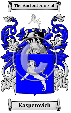 Kasperovich Name Meaning, Family History, Family Crest & Coats of Arms