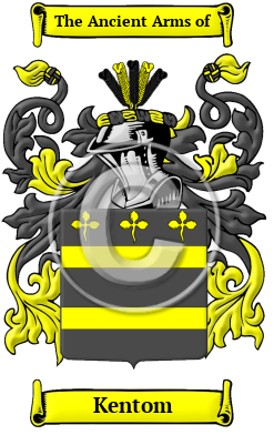 Kentom Name Meaning, Family History, Family Crest & Coats of Arms